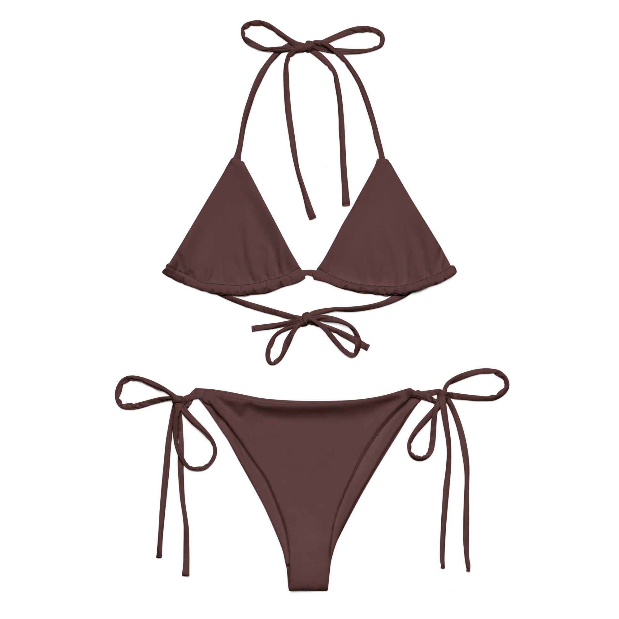 String Bikini Set - Timeless - Congo Brown – Essbia